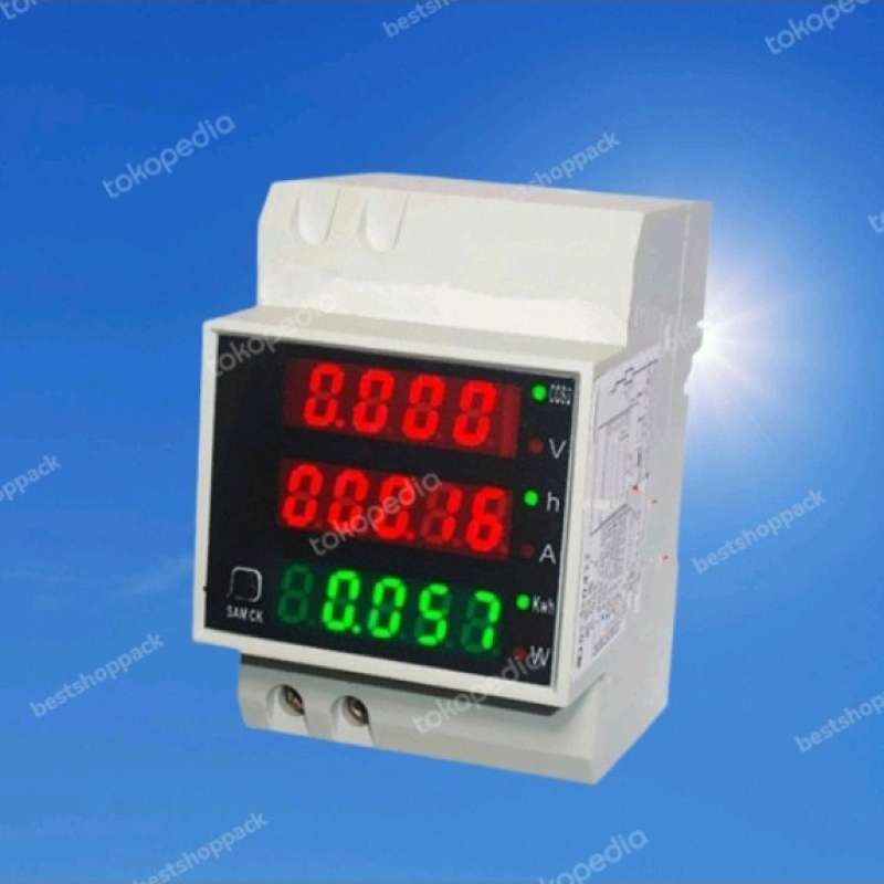 Promo DIN Rail D52-2047 LED Multi-function Digital Ampere meter Voltage Diskon 23% di Seller ...