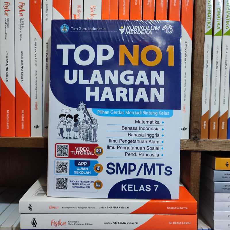 Jual Buku Top No 1 Ulangan Harian Kelas 7 SMP/MTs Kurikulum Merdeka di ...