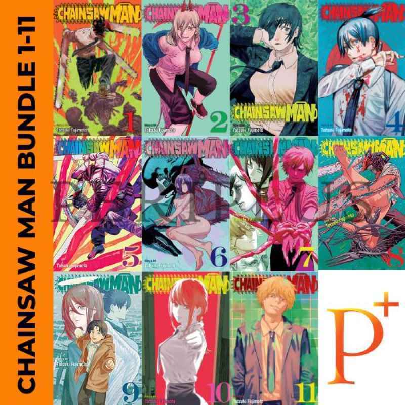 Promo Chainsawman Manga Bundling Vol. 1 - 11 Diskon 5% Di Seller ...