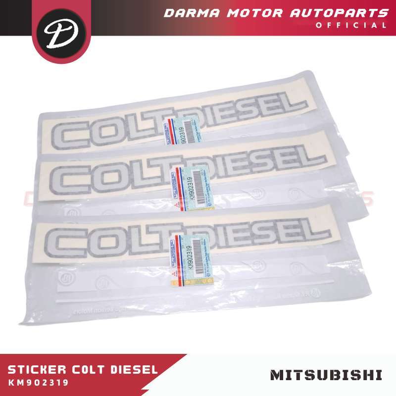 Jual Sticker Colt Diesel Canter PS125 PS110 PS136 KM902319 Asli ...