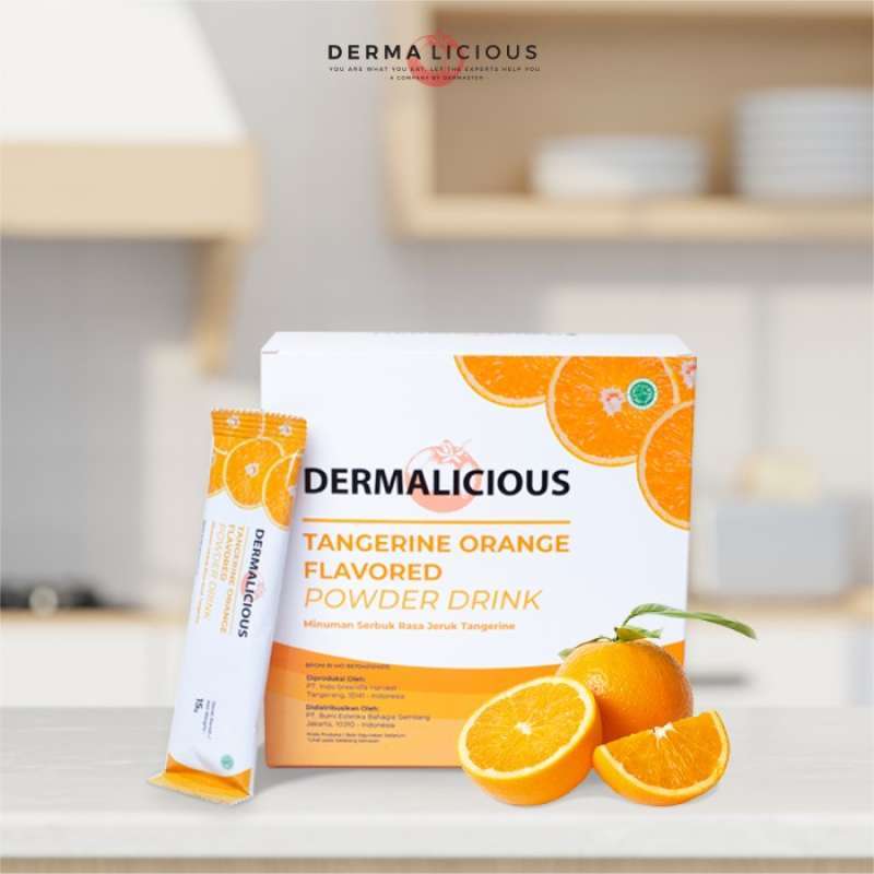 Promo Dermalicious Fiber Drink - 450g (30 Sachet @15g) Diskon 23% Di ...