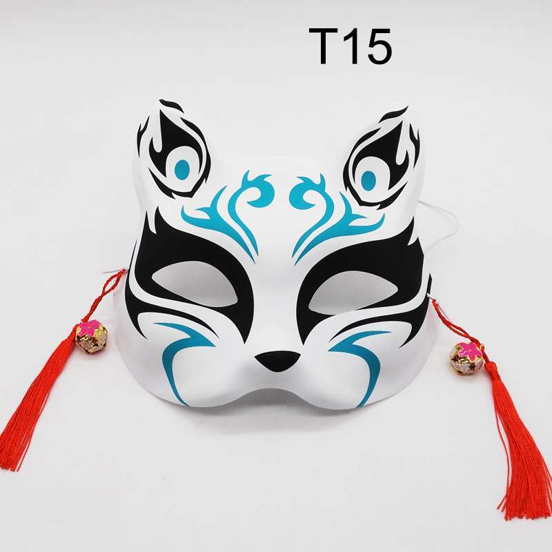 Jual Topeng Anime Cosplay Kitsune Anbu Rubah Bunkasai Jepang Festival ...
