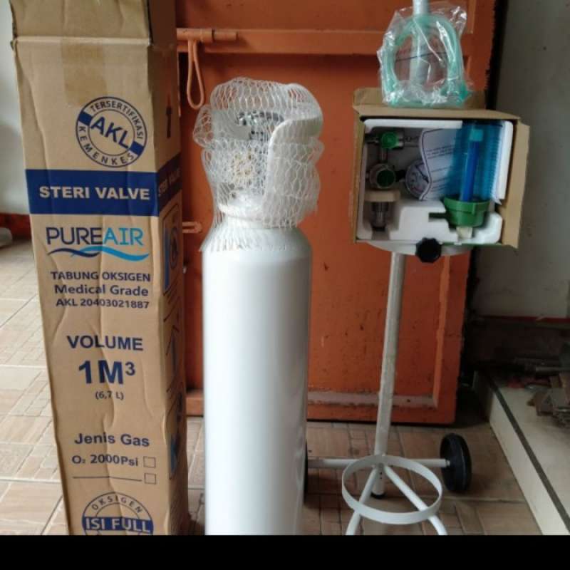 Promo tabung oksigen 1m3 lengkap Diskon 23% di Seller Indah Medica Center - Kebon Kacang, Kota ...