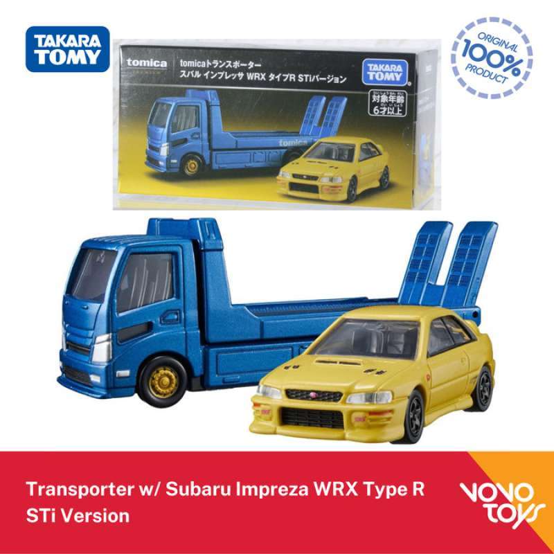 Promo Tomica Transporter Subaru Impreza Wrx Type R Sti Version Takara ...