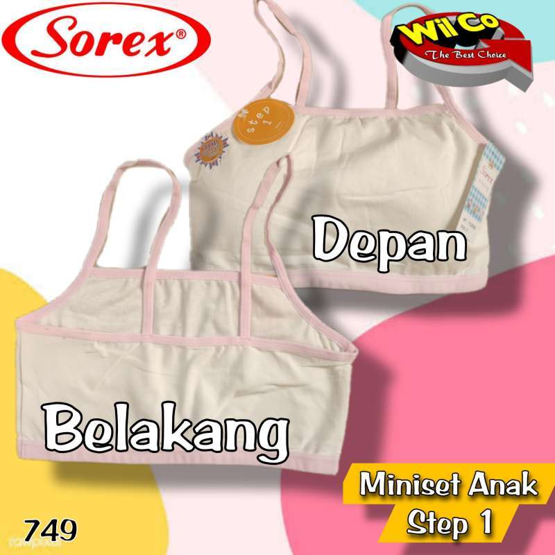 Promo B749 | Miniset Anak Remaja Step 1 Tali Kecil Free Size Sorex ...
