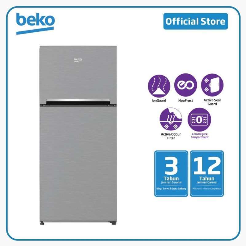 Jual Beko Kulkas 2 Pintu Pembeku Atas 200 Liter RDNT200I50S Abu-Abu di Seller UFO Elektronika ...