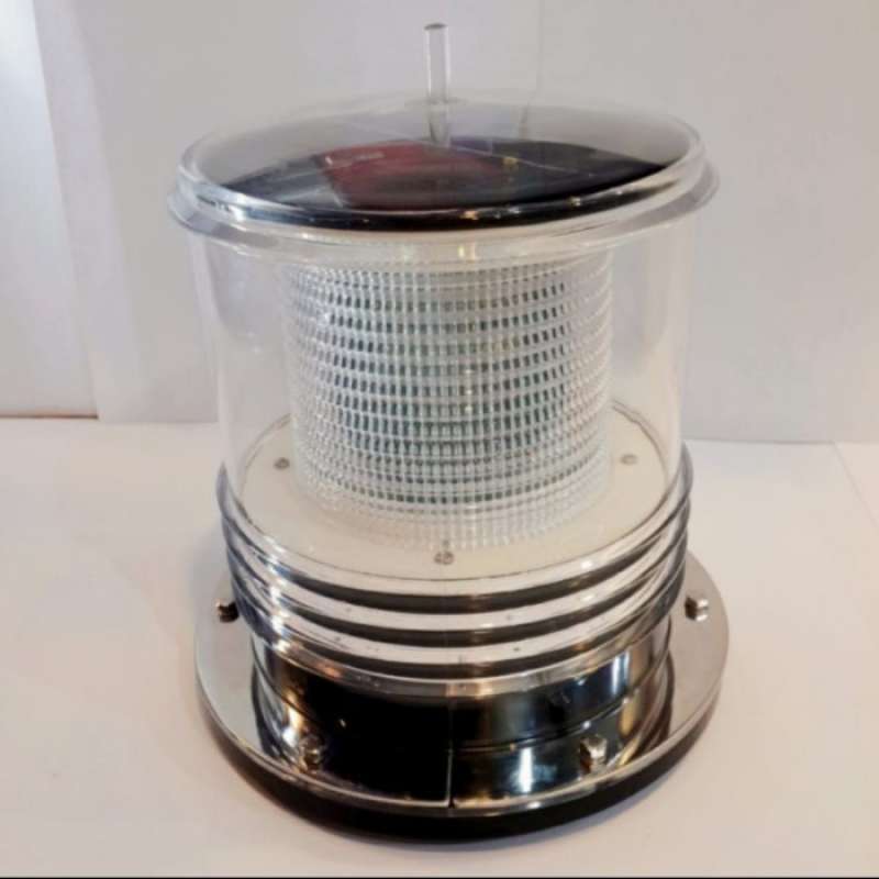 Promo Lampu Menara Led Tower Solar Panel Strobo Rotary Rotari Solar ...