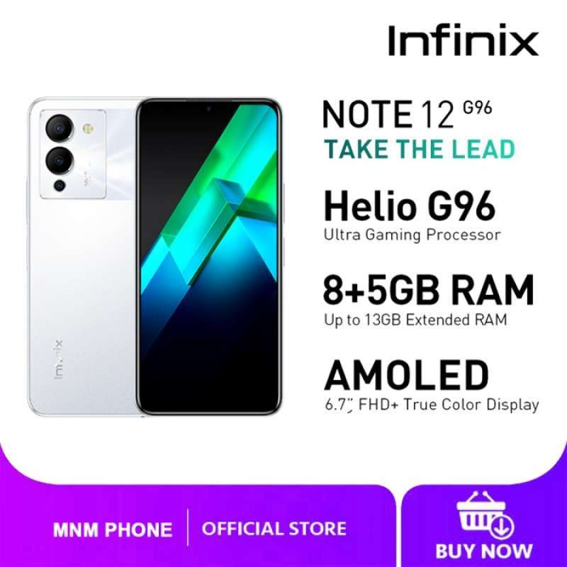 Promo INFINIX NOTE 12 X670 8/256 RAM 8GB ROM 256GB GARANSI RESMI Diskon ...