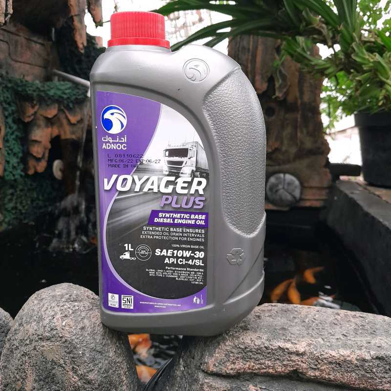 Jual Adnoc Voyager Plus 10w-30 Apici-4/sl Synthetic Diesel Engine Oil 1 ...