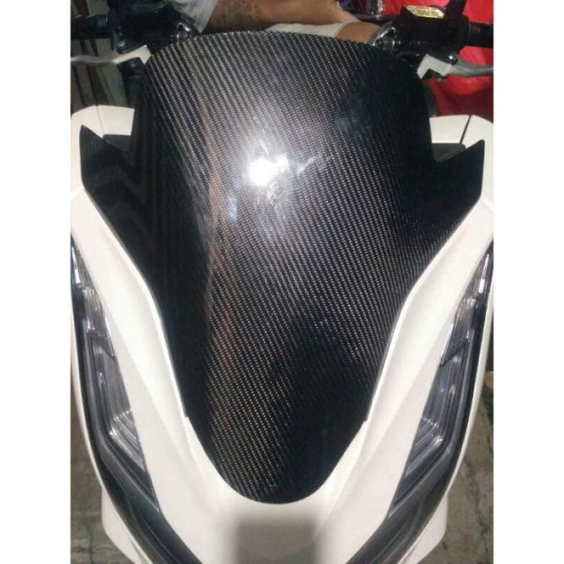 Promo Windshield Honda Pcx 160 Kevlar Asli Cetak Bukan Lapis Visor ...