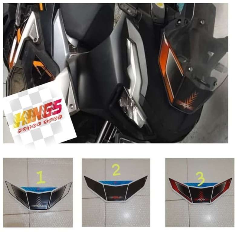 Promo Sticker Windshield Motif Baru Honda Adv 150 Diskon 23% Di Seller ...