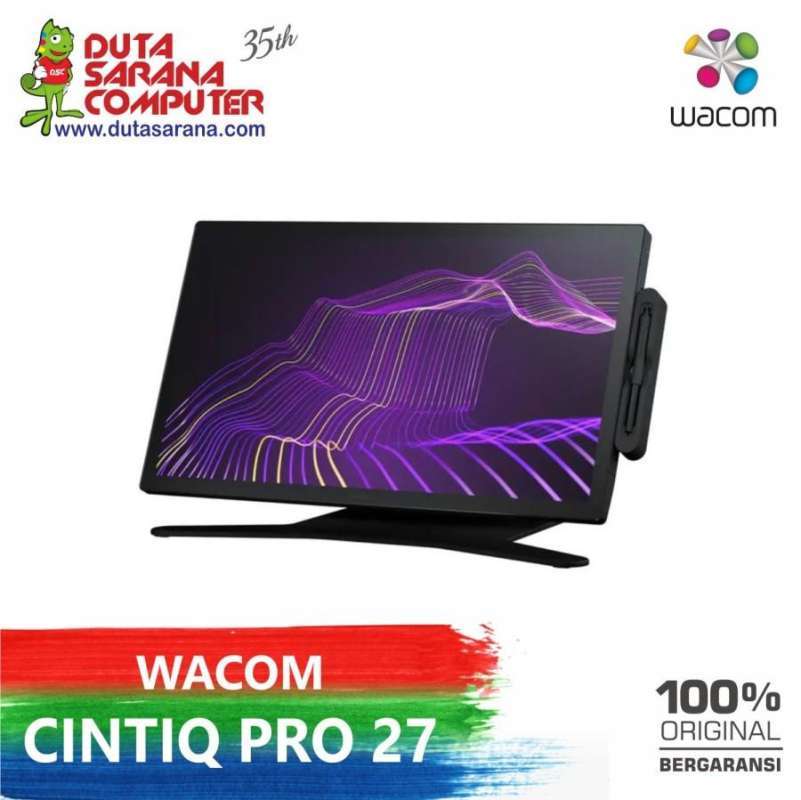 Jual Wacom Cintiq Pro 27 Dth271 4k Uhd 120hz Pantonetm Validated Di Seller Duta Sarana Computer ...