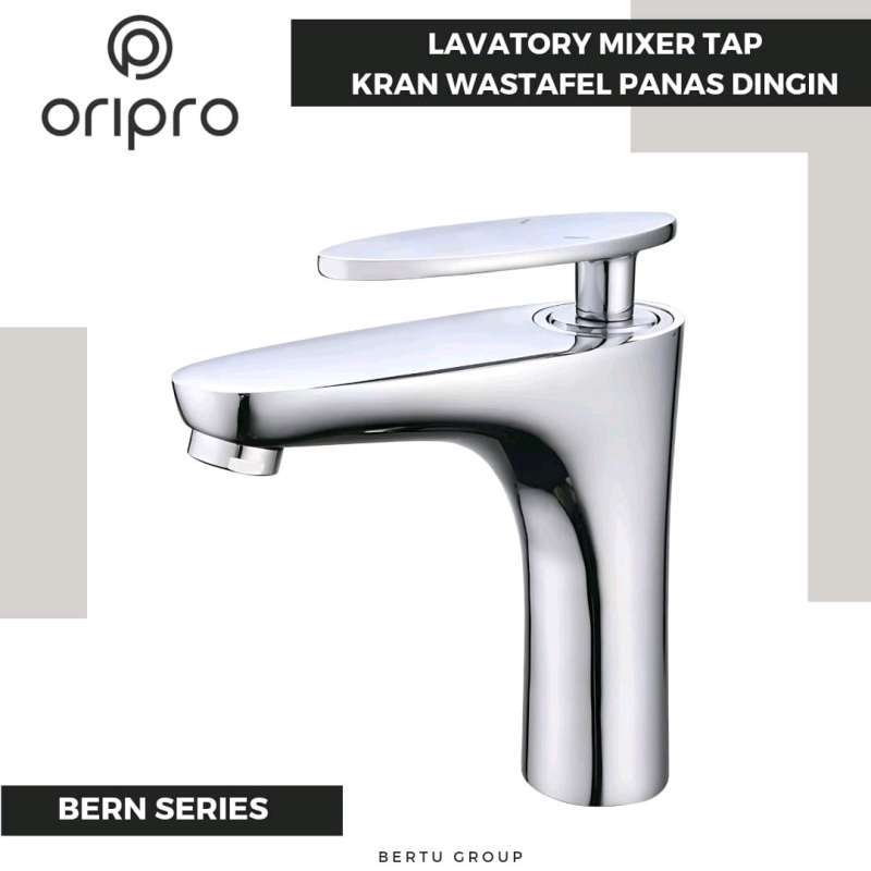 Jual Kran Wastafel Cuci Tangan Panas Dingin Mixer Kuningan Minimalis ...