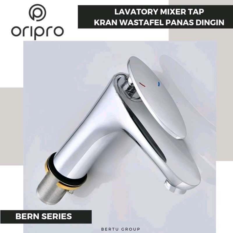 Jual Kran Wastafel Cuci Tangan Panas Dingin Mixer Kuningan Minimalis ...