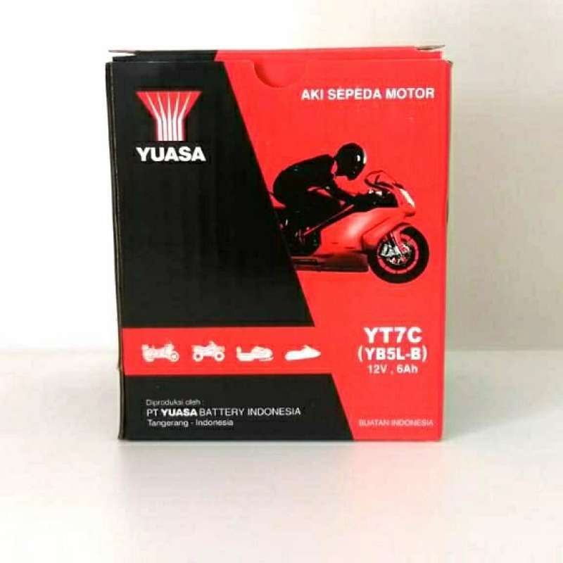 Jual Aki Motor Yamaha Mio Sporty, Honda Supra Yuasa Yt7c Aki Kering Di Seller Terpercaya Shop ...