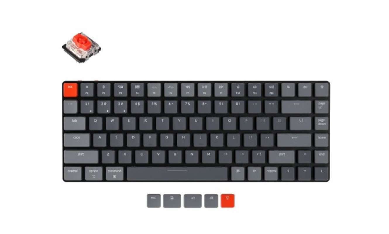 Promo Keychron K3 ver 2 Gateron Low Profile + Carrying Case Diskon 23% ...