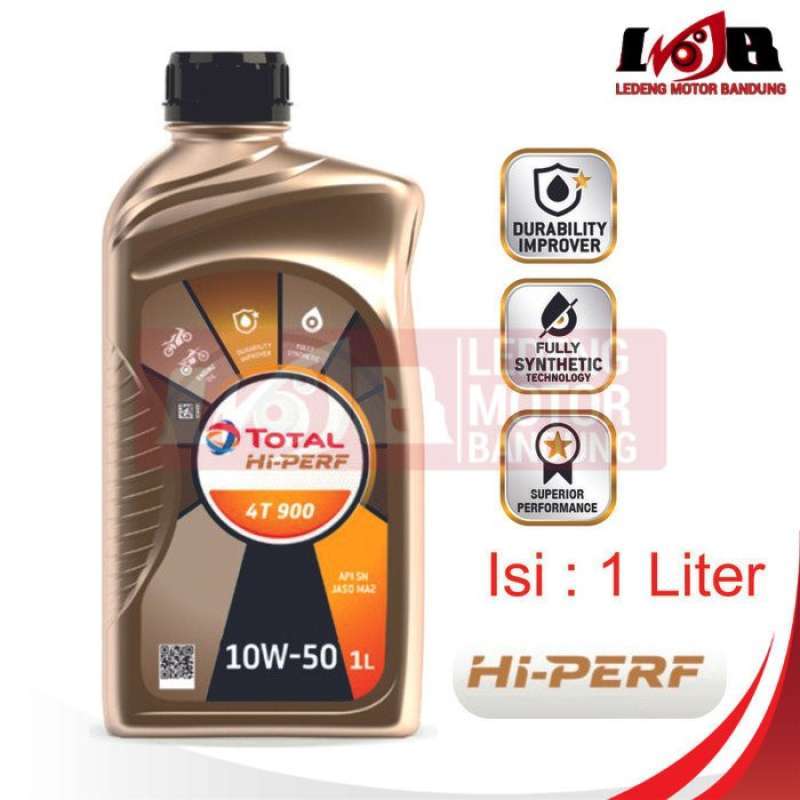 Jual Total Energies Hi-perf Oli Motor 4t 900 10w-50 Fully Synthetic 1l ...
