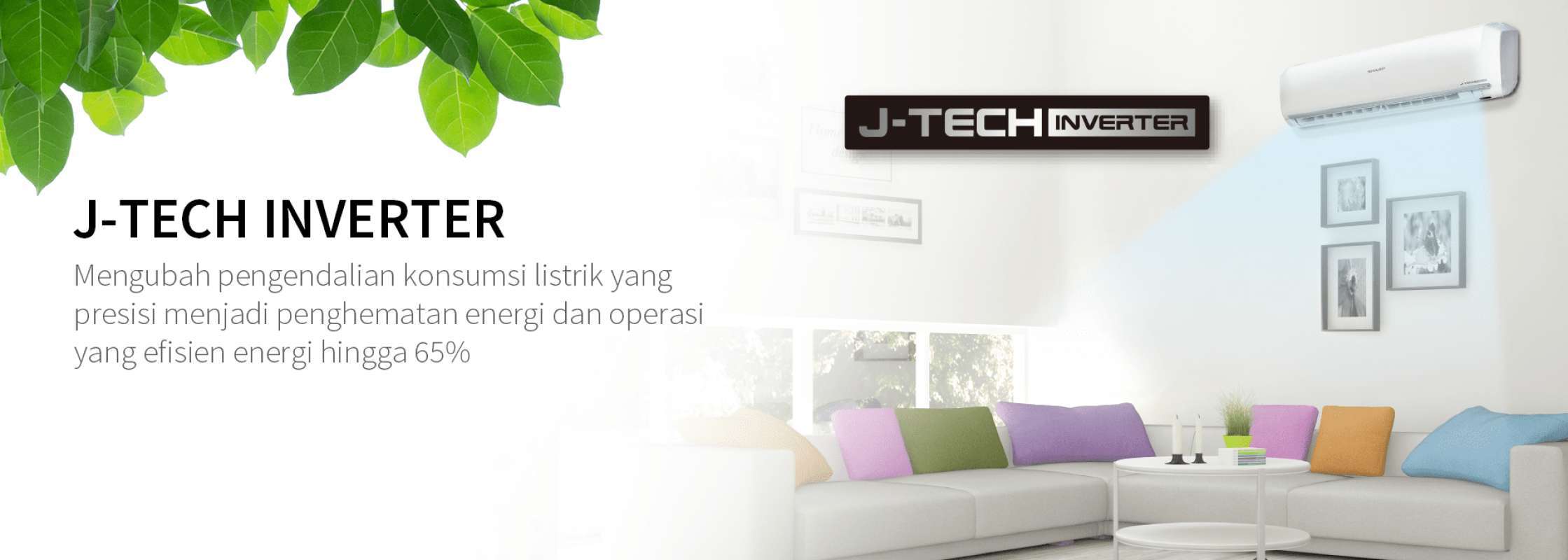 Promo Ac Sharp J-tech Inverter 1.5 Pk Ah-x13zy Plus Pasang Surakarta ...