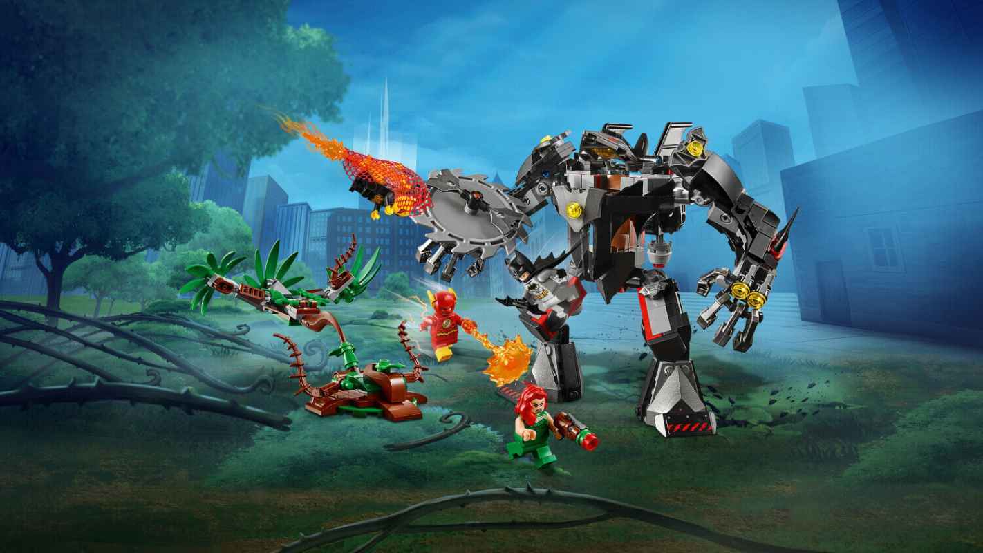 Jual LEGO DC Superheroes - 76117 Batman Mech vs Poison Ivy Set Building ...