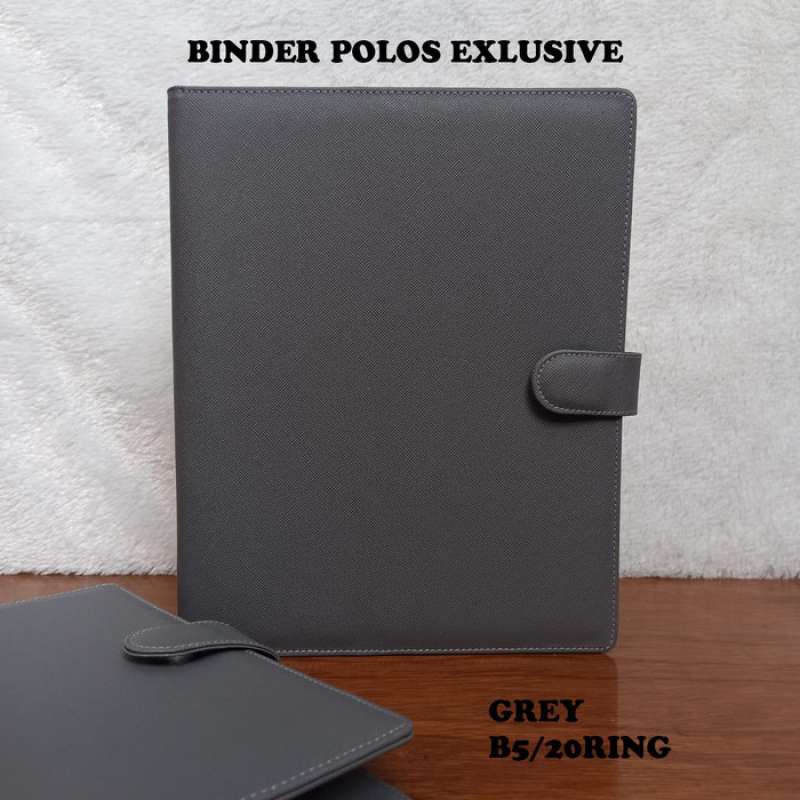 Jual Binder Polos Exclusive Warna Grey A5 Dan B5 Di Seller Premier ...