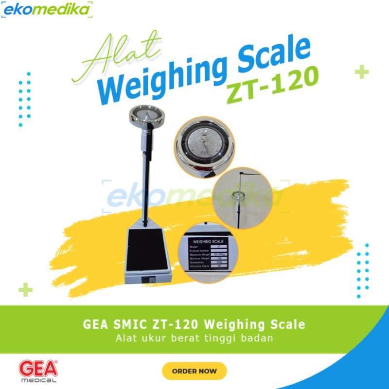 Promo Timbangan + Tinggi Badan / Gea Smic Zt-120 Diskon 33% Di Seller Jaya Raga - Selapajang ...