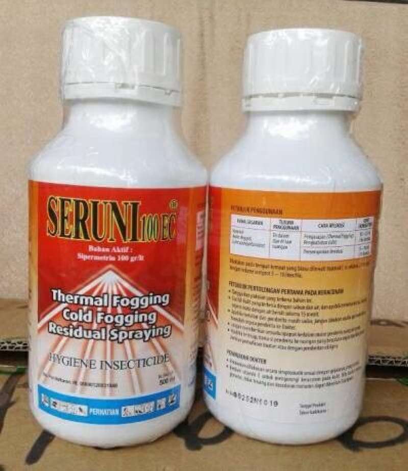 Promo Insektisida SERUNI 500ml obat racun fogging Diskon 33% di Seller ...