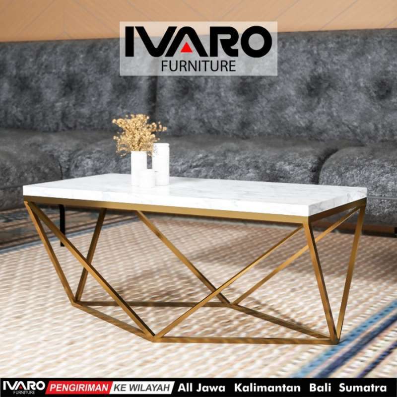 Promo Meja Tamu Coffee Table / Meja Sudut /meja Minimalis Liberia Ivaro ...