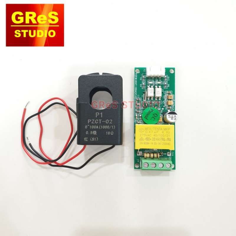 Promo Bundling PZEM-004T Current Voltage Multimeter + Split Core ...