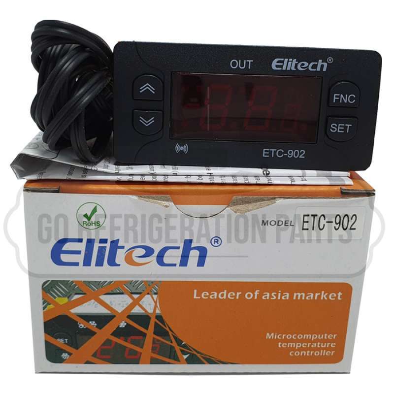 Promo Etc-902 Thermostat Elitech Temperature Control Digital/pengukur Suhu Diskon 23% Di Seller ...