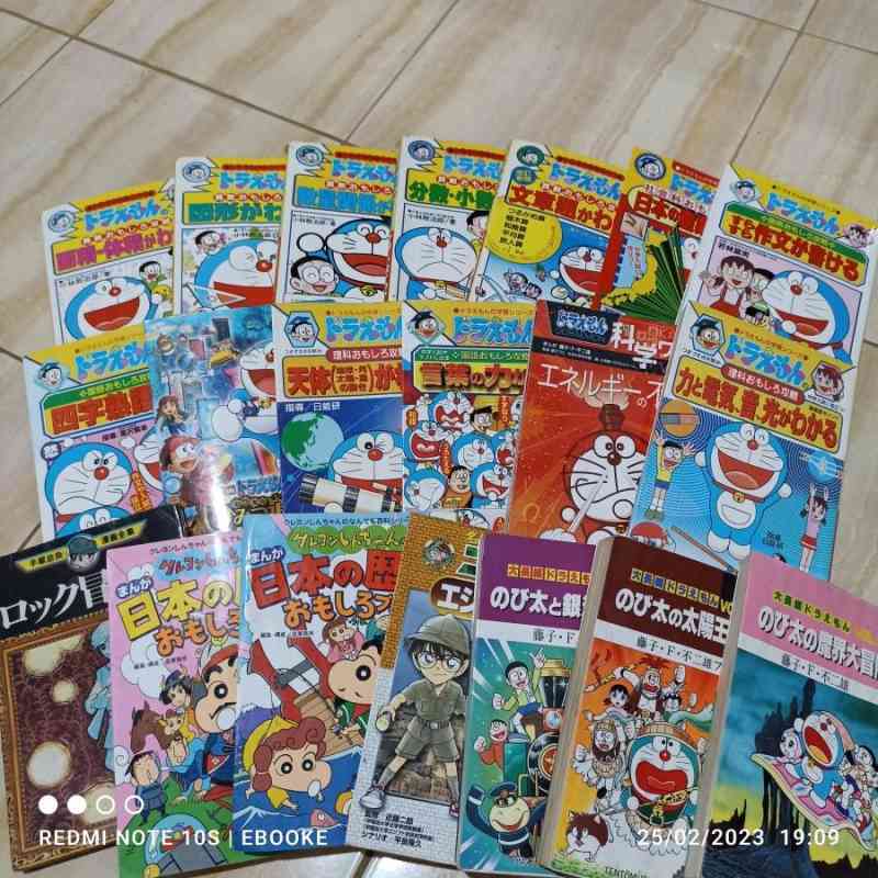Jual komik bahasa jepang doraemon Sinchan detektif conan - 6 di Seller ...