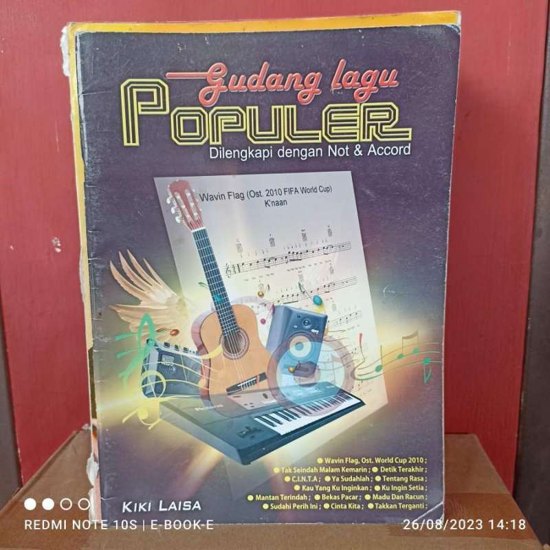 Jual Buku Musik Lagu Dengan Not Angka Chord Top Hits - 3 Di Seller E ...