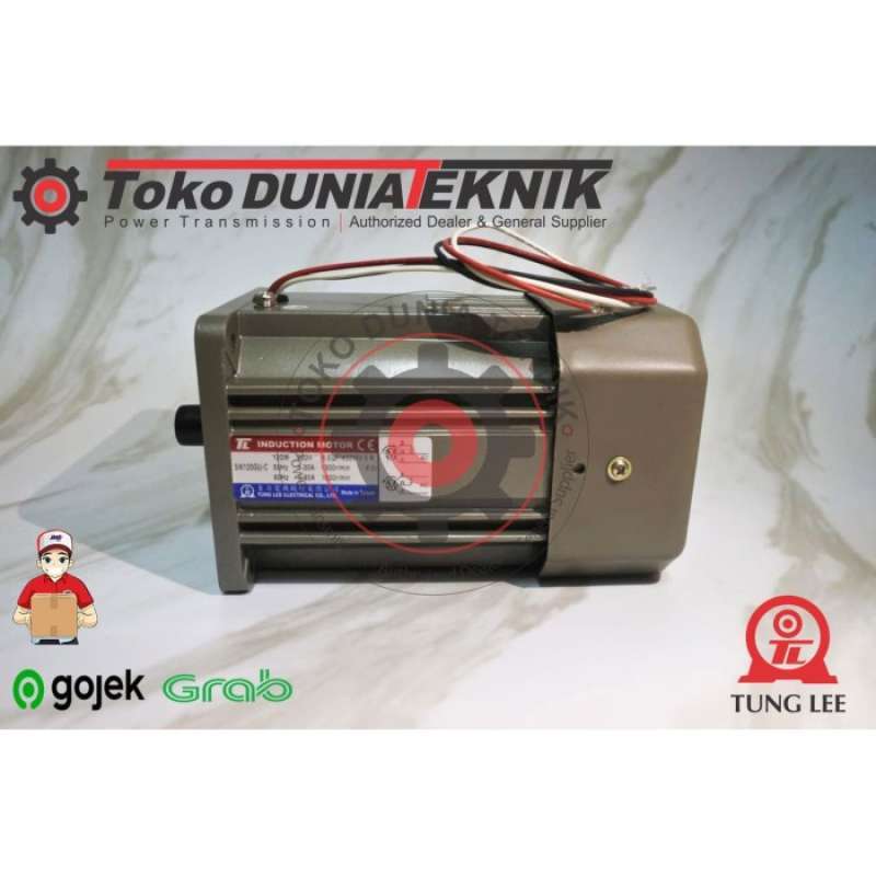 Promo 3IK-15-GN-C /15 WATT/ 1 PHASE/ 4 POLE/ 220V. INDUCTION MOTOR TUNG LEE Diskon 23% di Seller ...