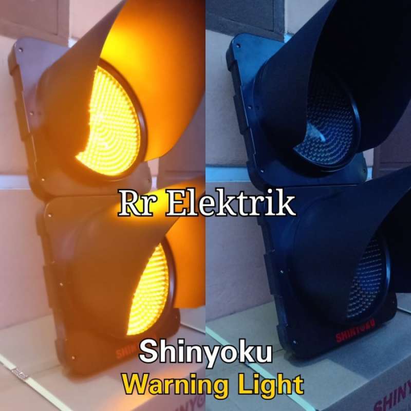 Promo Shinyoku Warning Light - Traffic Light - Lampu Jalan Led 20cm ...