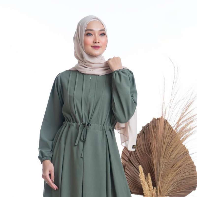 Promo Melia Dress 1 Kondangan Series Baju Fashion Muslim Dress Simple ...