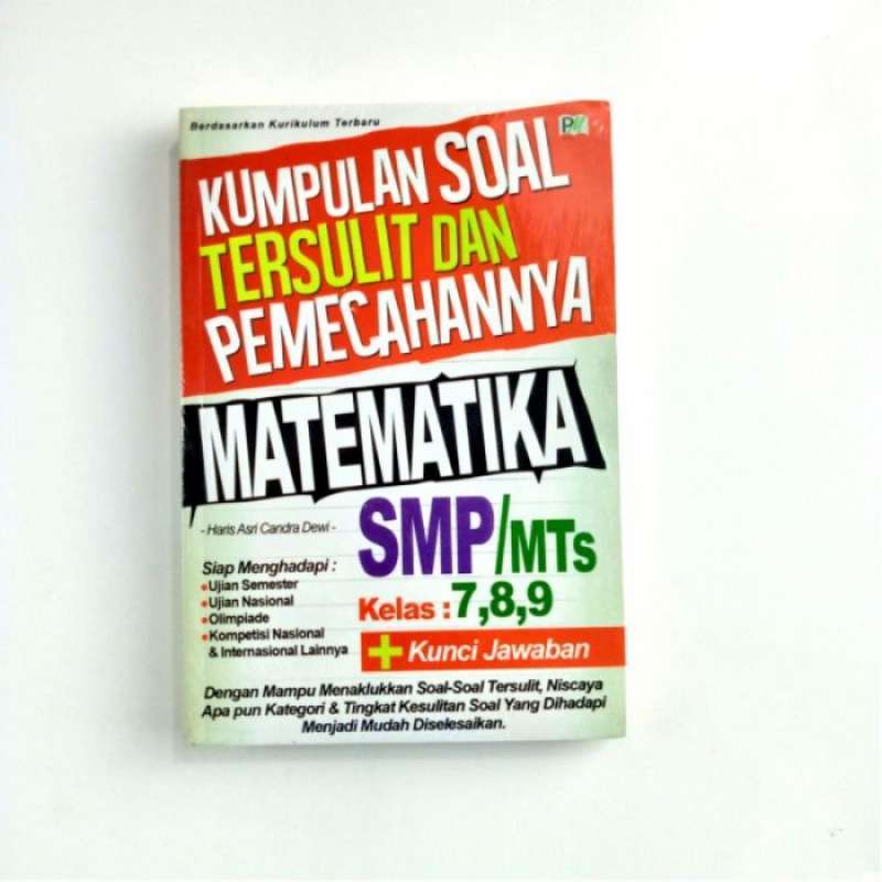 Promo Buku Kumpulan Soal Tersulit Dan Pemecahannya Matematika SMP/MTs ... Promo Buku Kumpulan Soal Tersulit Dan Pemecahannya Matematika SMP/MTs ...