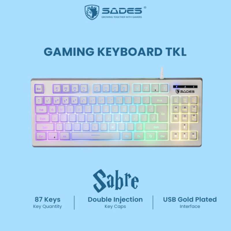 Promo Sabre Tkl Rgb Gaming Keyboard Diskon 23% Di Seller Sisbro Store ...