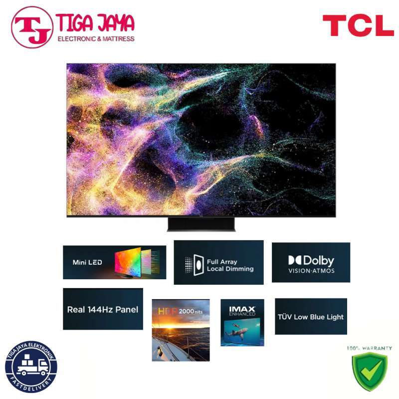 Jual Tcl 55c845 Mini Led Tv 55 Inch Google Tv 4k Uuhd Tcl 55c845 Di Seller Tigajaya7 - Tigajaya ...