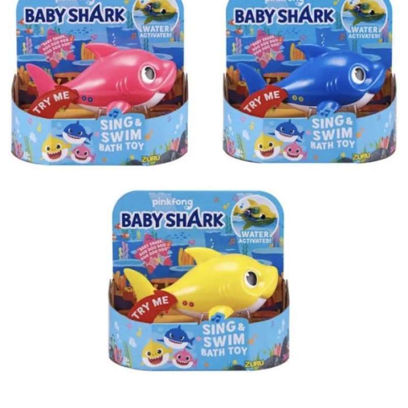 Jual Zuru Baby Shark Baby Sing and Swim Bath Toy - Original Product di ...