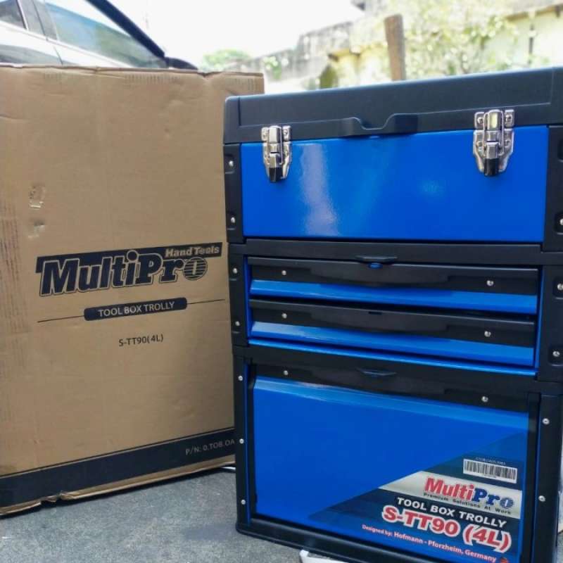 Promo Multipro 4 Drawer Tool Box Susun Toolbox Laci Cabinet Toolkit ...