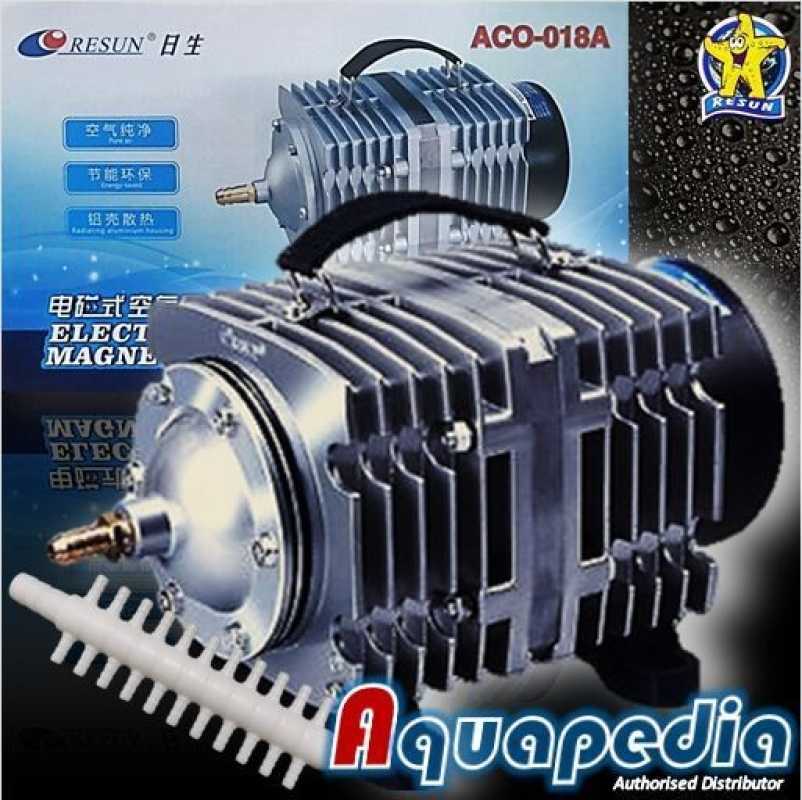 Promo Resun Aco-018A Pompa Udara Aerator Electromagnetic Air Compressor ...