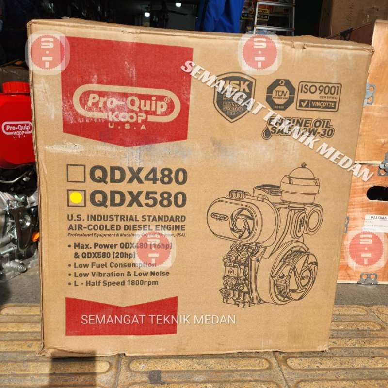 Jual Qdx580 Mesin Engine Penggerak Serbaguna Diesel 20hp Proquip Pro ...