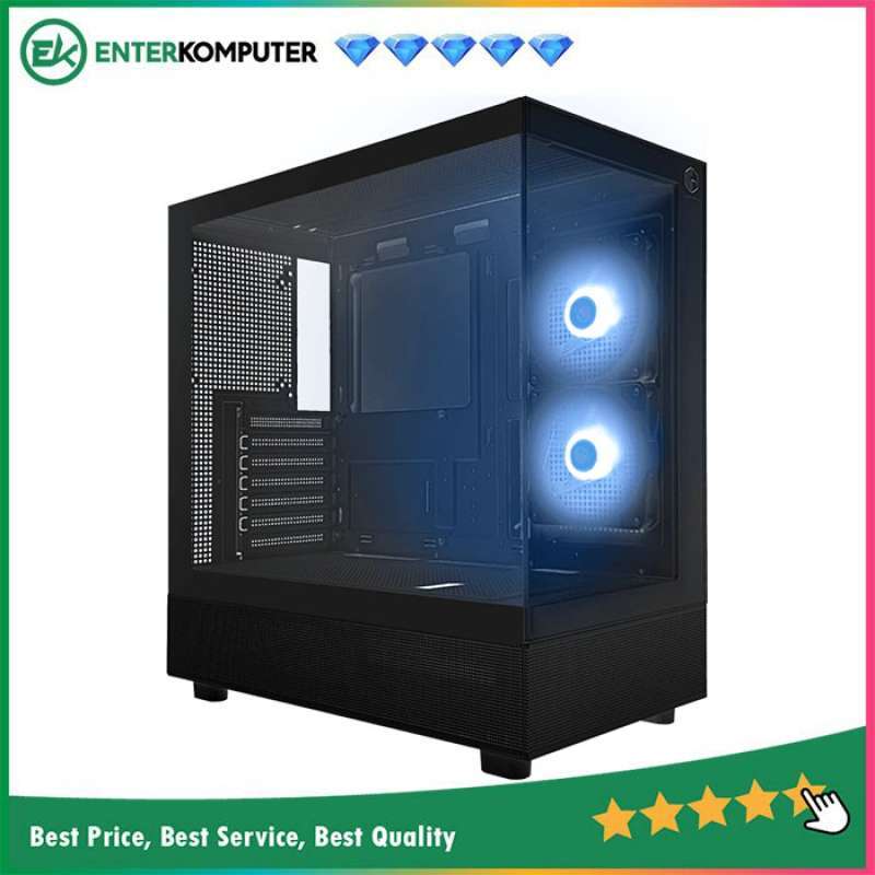 Jual Cube Gaming Comsel Black Atx Gaming Case Original Murah - Harga ...