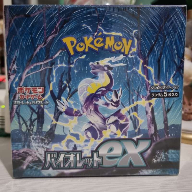 Promo Pokemon TCG Japan Violet EX Booster Box Diskon 23% di Seller ...