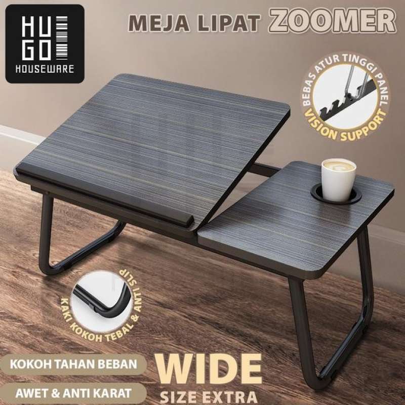 Jual Meja Laptop Lipat Foldable Desk Zoomer Belajar Serbaguna Di Seller ...