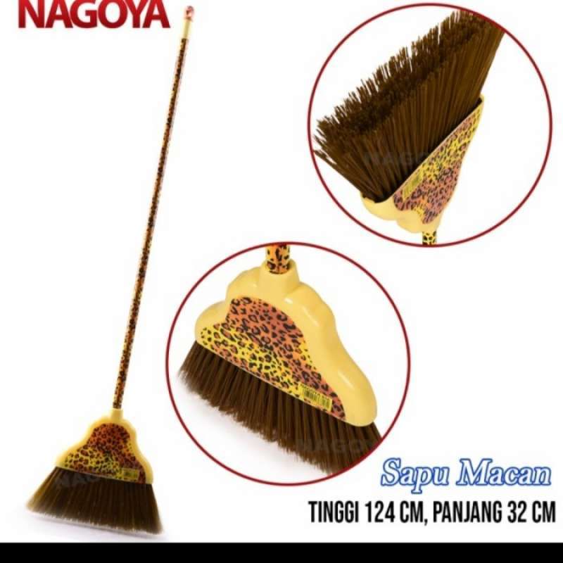 Jual Sapu Lantai / Sapu Plastik / Broom / Sapu Nilon Macan Nagoya 816 ...