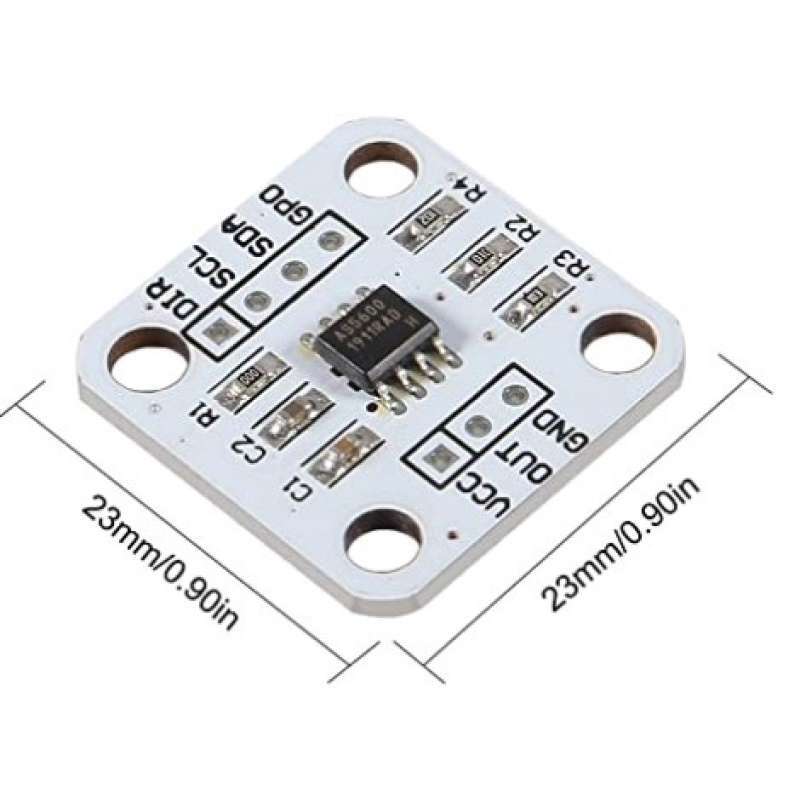 Jual As5600 Magnetic Encoder Magnetic Induction Angle Measurement Sensor Module 12bit High ...