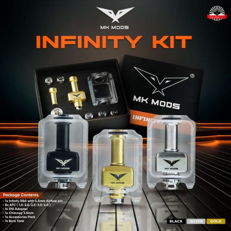 Jual MK Mods Infinity RBA Bridge Kit with Boro Tank for Boro AIO by MK ...