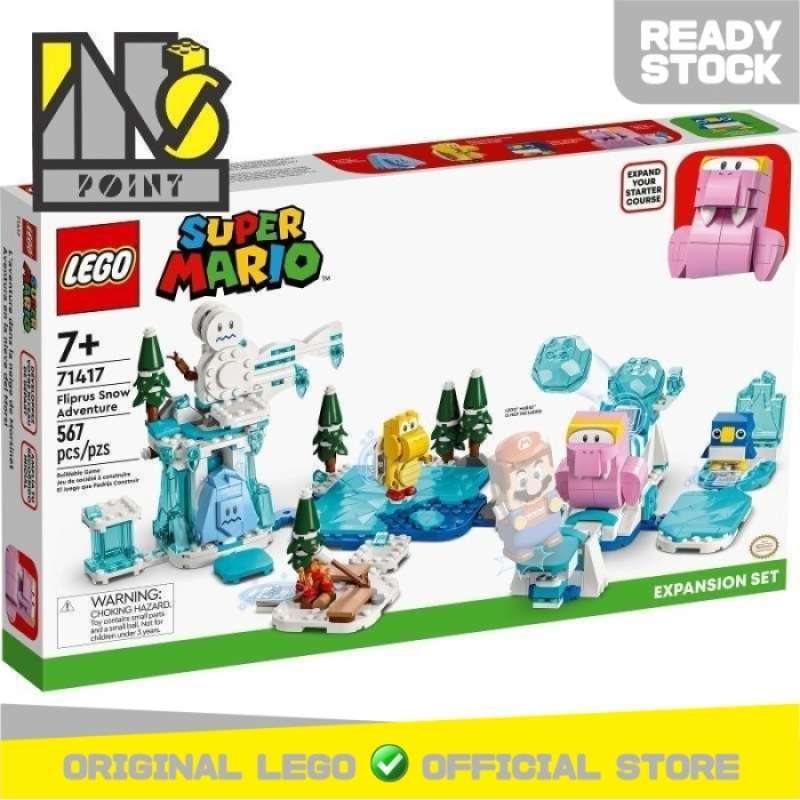 Jual Lego 71417 - Super Mario - Fliprus Snow Adventure Expansion Set Di ...
