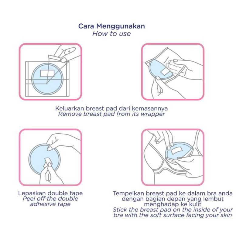 Promo BABY SAFE Breast Pad / Bantalan Payudara Ibu Menyusui Isi 60pcs ...
