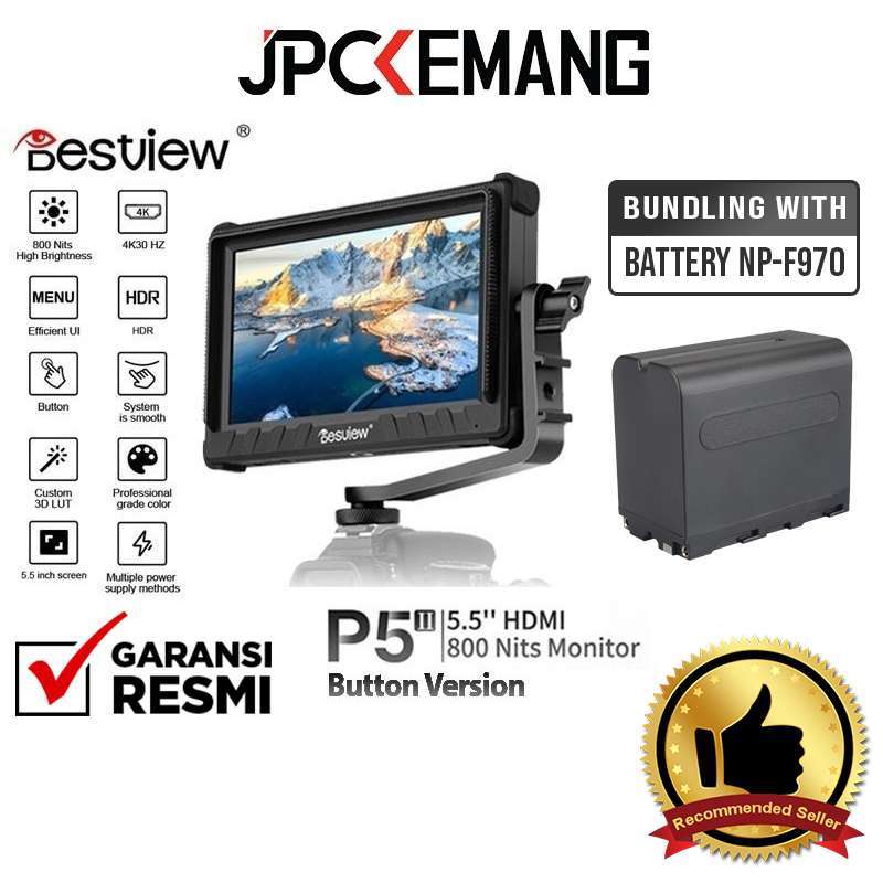 Promo JPC KEMANG Desview P5II Monitor 5.5 Inch On-Camera P5 II ...